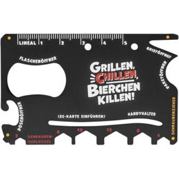 Sheepworld Flaschenöffner Multi-Tool Scheckkartenformat Männer Geschenkartikel Sheepworld