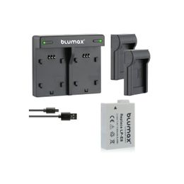 Blumax Set mit Lader für Canon Lp-E8 EOS 650D 700D 1140mAh Kamera-Ladegerät