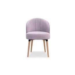 JVmoebel Stuhl, Pink Sessel Stuhl Design Polsterstuhl Royal Stühle Esszimmerstuhl Bürostuhl