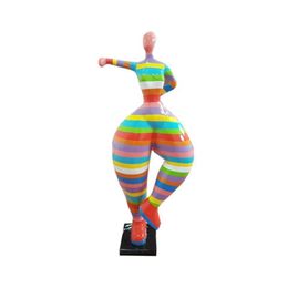 JVmoebel Skulptur Moderne Figur Ballerina PVC Skulptur Dekoration 85cm