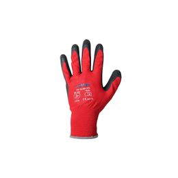 Scorprotect® Arbeitshandschuhe Arbeitshandschuh Montage-Feinstrickhandschuhe rot Größe 10