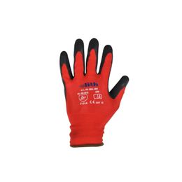 Scorprotect® Arbeitshandschuhe Arbeitshandschuh Montage-Feinstrickhandschuhe rot Größe 8