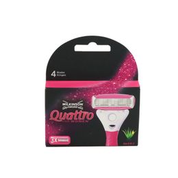 Wilkinson Rasierklingen Quattro For Women Rasierklingen Ersatzklingen 3 Stück