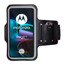 CoverKingz Handyhülle Sportarmband für Motorola Edge 30 Sport Fitness Armband Laufhülle