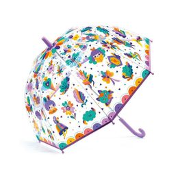 Djeco Stockregenschirm Regenschirm Pop mit niedlichen Motiven in Regenbogenfarben DD04705