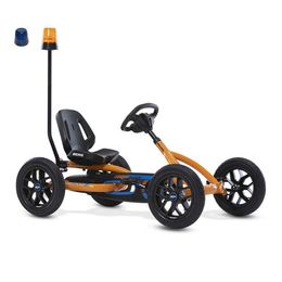 Berg Go-Kart Berg Gokart Buddy B-Orange 2.0 BFR inkl. Rundumleuchte & blauer Kappe