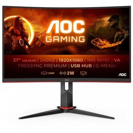 AOC C27G2ZU/BK Gaming Curved Curved-Gaming-LED-Monitor (68