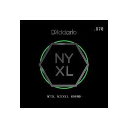 D'Addario Daddario Saiten, (NYNW078 Einzelsaite Nickel Wound)