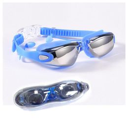 XDeer Schwimmbrille Mirror Schwimmbrille für Erwachsene mit Aufbewahrungsbox