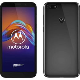 Motorola Motorola Moto E6 Play XT2029-2 32GB Steel Black + Kitsound Boomcube Smartphone (13.97 cm/5.5 Zoll