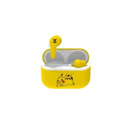 OTL Bluetooth-Kopfhörer V5.0 für Kinder Pokemon Pikachu mit Ladebox Bluetooth-Kopfhörer (True Wireless