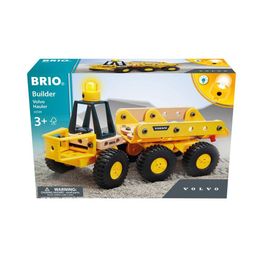 Brio® Spiel, Brio Spielzeug Bausystem Builder Volvo Muldenkipper 54 Teile 34599