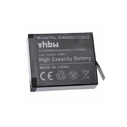 vhbw kompatibel mit Insta360 One X Kamera-Akku Li-Ion 1150 mAh (3