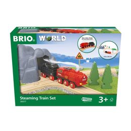 Brio® Modelleisenbahn Startpaket Brio World Eisenbahn Starter Set Dampflok Set 24 Teile 36017