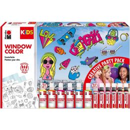 Marabu Sticker Marabu KiDS Window Color-Set "Party Pack"