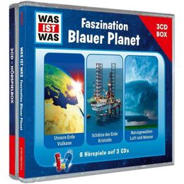 Tessloff Verlag Hörspiel WAS IST WAS 3-CD Hörspielbox. Faszination Blauer Planet