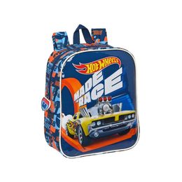 Hotwheels Hot Wheels Rucksack Hot wheels Kinderrucksack Hot Wheels Speed club Orange Marineblau 22 x