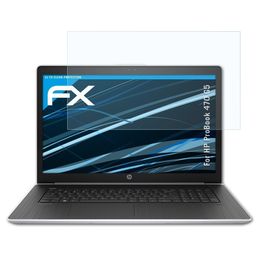 atFoliX Schutzfolie Displayschutz für HP ProBook 470 G5