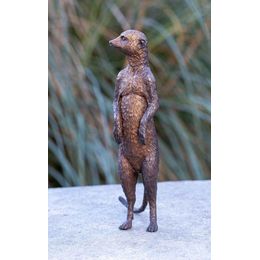 IDYL Dekofigur IDYL Bronze-Skulptur Erdmännchen