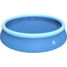 AVENLI Quick-Up Pool Prompt Set Pool 450 x 90 cm Ersatzpool (Aufstellpool mit aufblasbarem Ring)