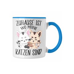 Trendation Tasse Zuhause Ist Wo Meine Katzen Sind Tasse Geschenk Katzen Mama Lustig Kaf