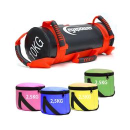 Eyepower Gewichtssack 10kg Power Bag mit 4 Kettlebell Gewichten 17x45