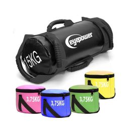 Eyepower Gewichtssack 15kg Power Bag mit 4 Kettlebell Gewichten 18x50 cm