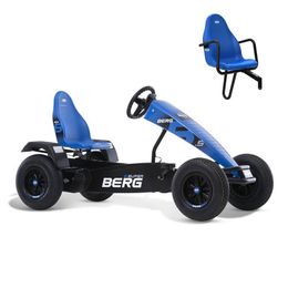 Berg Go-Kart Berg Gokart XXL B. Super Blue E-Motor Hybrid blau E-BFR inkl. Soziussi