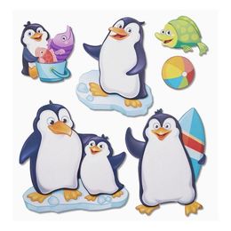 Hobbyfun Aufkleber 3D Sticker XXL Pinguine