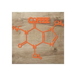 Namofactur 3D-Wandtattoo 'Coffee' aus Holz Wandbild Kaffee Caffé Wanddeko Café Dekoration