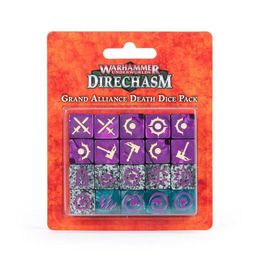 Games Workshop Spielwelt Warhammer Underworlds: Direchasm – Würfel des Großen Bündnisses des Todes