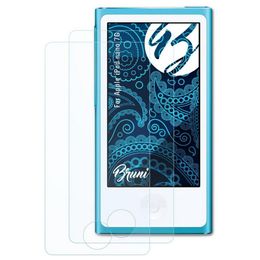 Bruni Schutzfolie Glasklare Displayschutzfolie für iPod nano 7G