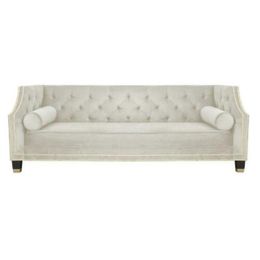 JVmoebel Chesterfield-Sofa Blauer Chesterfield Dreisitzer 3-Sitzer Polster Couch luxus Möbel Neu