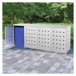 DOTMALL Mülltonnenbox Gartenbox 4 x 240L