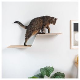 LucyBalu Katzen-Kletterwand WAVE Kletterhilfe für Katzen