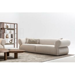 JVmoebel 3-Sitzer Beige Sofa 3 Sitzer big 250cm Sofas Couch Luxus Möbel Neu