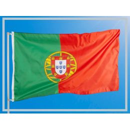 PHENO FLAGS Flagge Portugal Flagge 90 x 150 cm Portugiesische Fahne Nationalfahne (Hissflagge für Fahnenmast)
