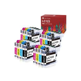 Toner Kingdom LC123 LC123 XL Für Brother DCP-J4110DW MFC-J4510DW J470DW Tintenpatrone (0-tlg)