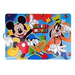 Disney Platzset, Tisch-Unterlage Mickey Mouse Micky Maus Platz-Set-Deckchen 28 x 41 cm