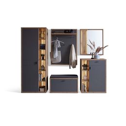 MCA furniture Garderobe Garderobenset Lizzano