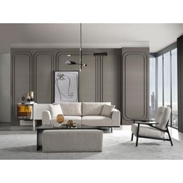 JVmoebel Wohnzimmer-Set Moderne Sofagarnitur Dreisitzer Sessel Set Polstermöbel Wohnzimmer