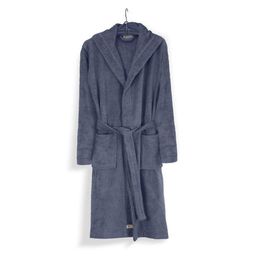 Walra Bademantel Bademantel Luxury Robe Blau