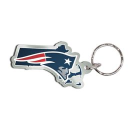 WinCraft Schlüsselanhänger STATE NFL New England Patriots
