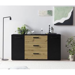 möbelando möbelando Highboard DUO 084 (BxHxT: 150