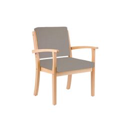 einrichtungsdesign24 Armlehnstuhl Schwerlaststuhl für Schwergewichtige Alexander mit Armlehnen bis 250kg