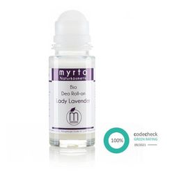 myrto Naturkosmetik Körperpflegemittel Bio Deo Roll-on Lady Lavender ohne Aluminium und Alkohol