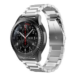 Cadorabo Smartwatch-Armband 20 mm Armband Universal Smartwatch Edelstahl