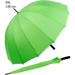 iX-brella Langregenschirm leichter Fiberglas Golf-Partnerschirm XXL 16teilig