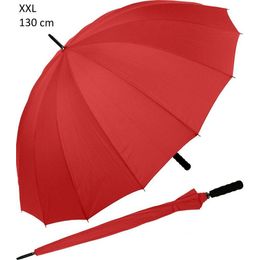 iX-brella Langregenschirm leichter Fiberglas Golf-Partnerschirm XXL 16teilig