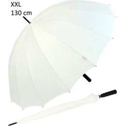 iX-brella Langregenschirm leichter Fiberglas Golf-Partnerschirm XXL 16teilig